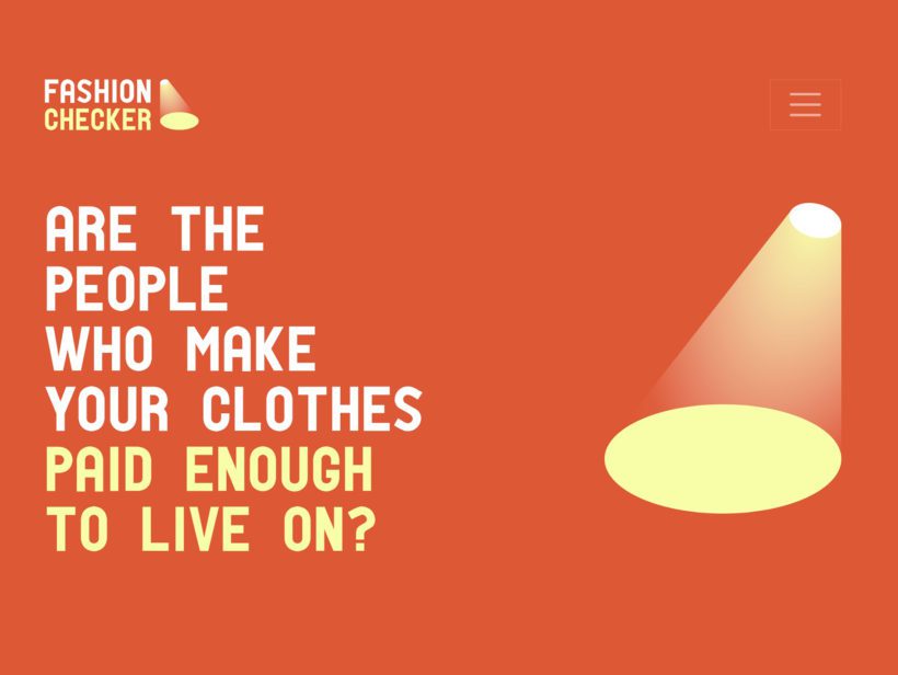 Fashion Checker: how ethical are your clothes? | Global Goals