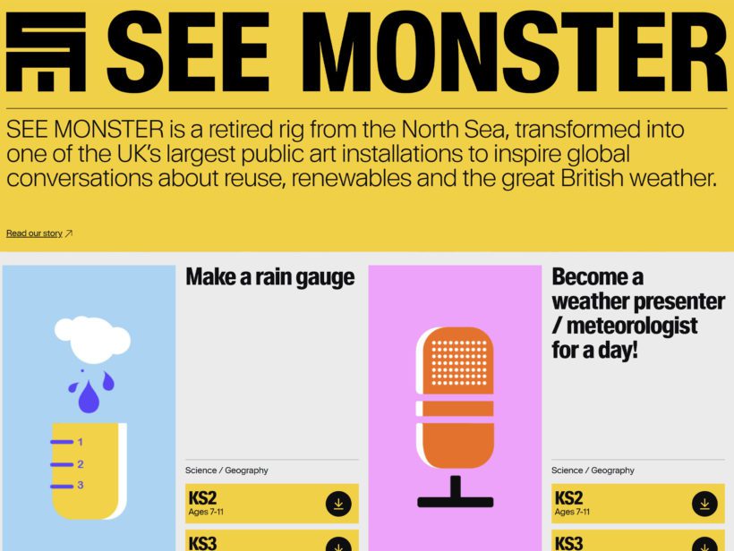 STEAM learning resources from SEE MONSTER | Global Goals